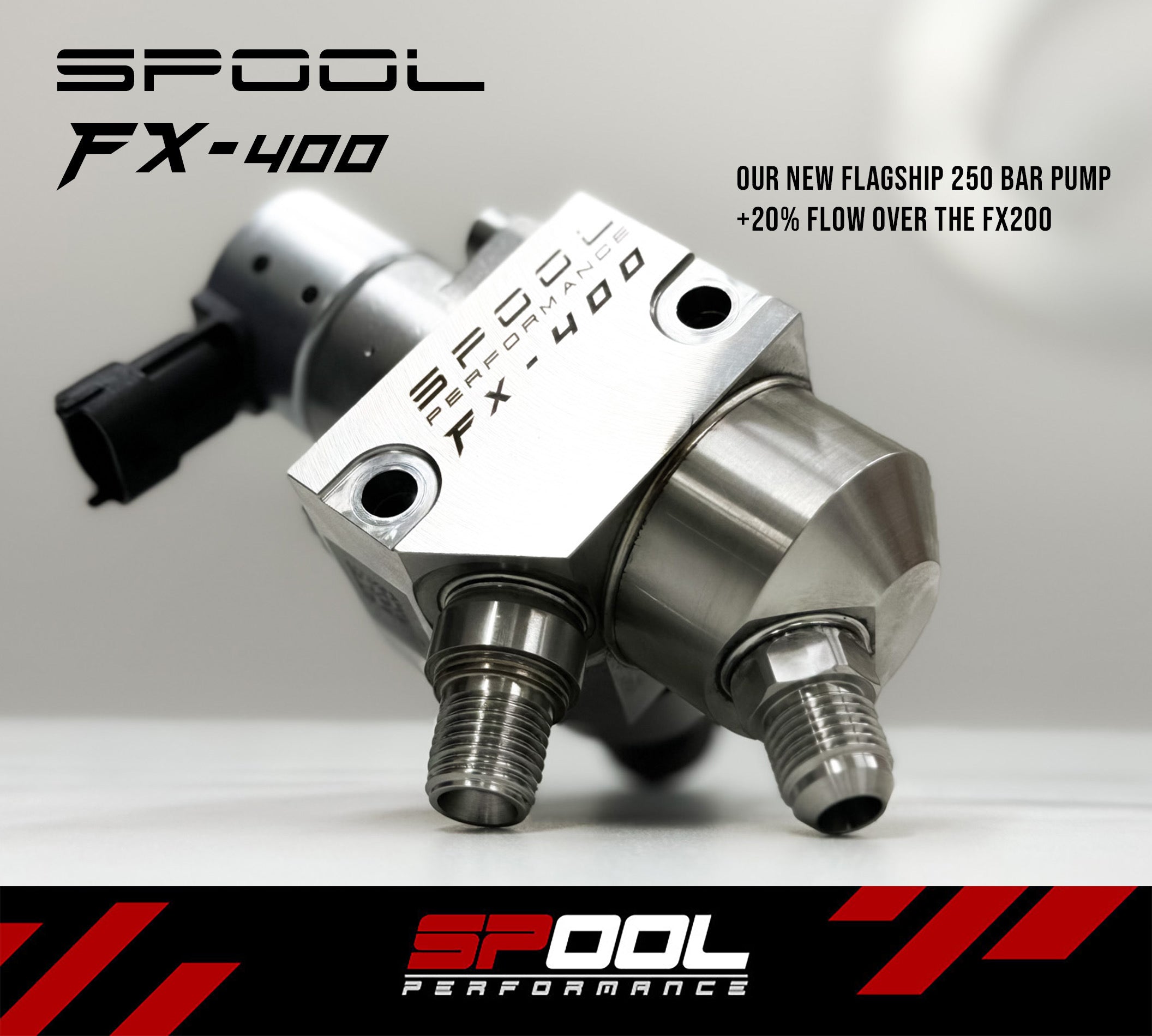 Spool FX-400 Stage 4 Upgraded High Pressure Pump [VR30DDTT] – Racebox